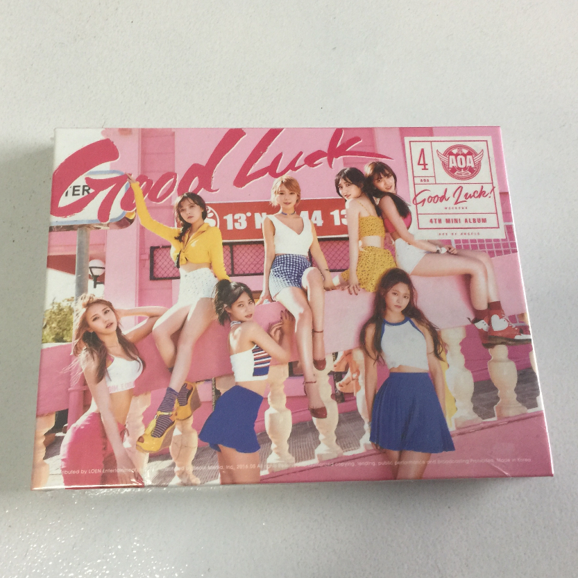 AOA 4TH MINI ALBUM GOOD LUCK OFFICIAL FULL SET [ WEEKEND VERSION ] | Shopee Singapore