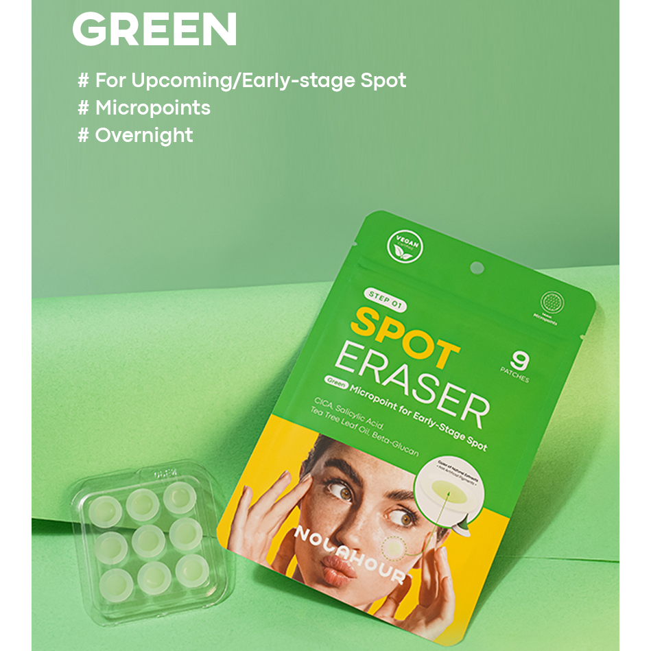NOLAHOUR Microneedle Acne Soothing Patch 9 Patches(Soothes Early-stage ...