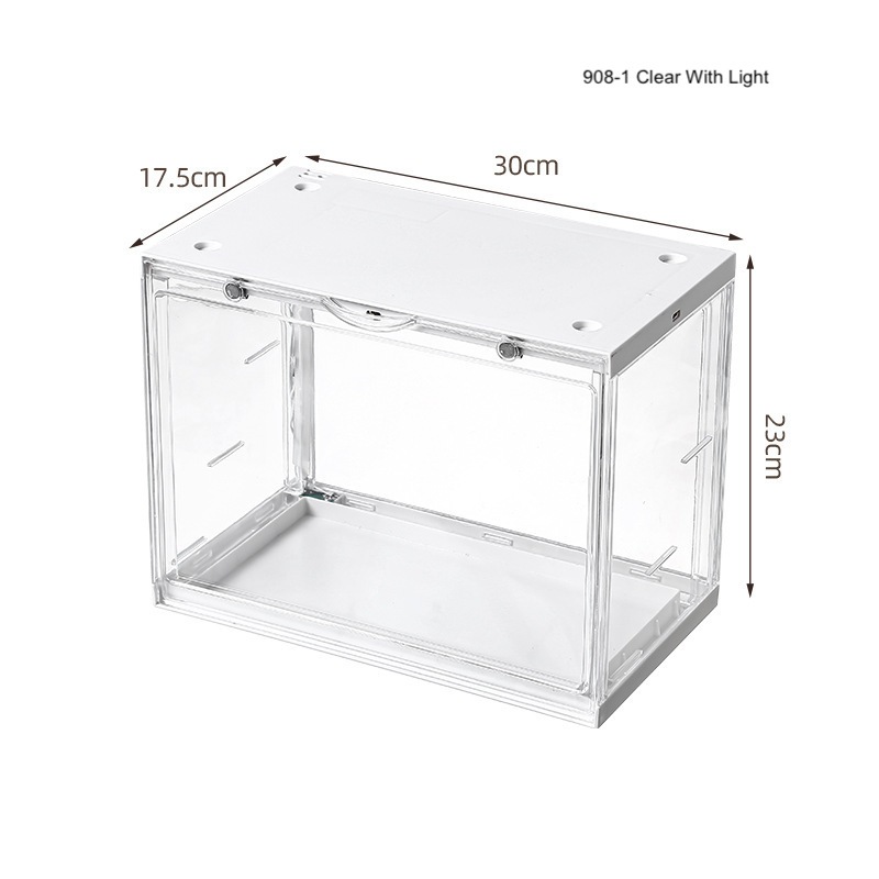 Easyhome.sg LED / Non-LED Transparent Display Case Blind Box Popmart ...