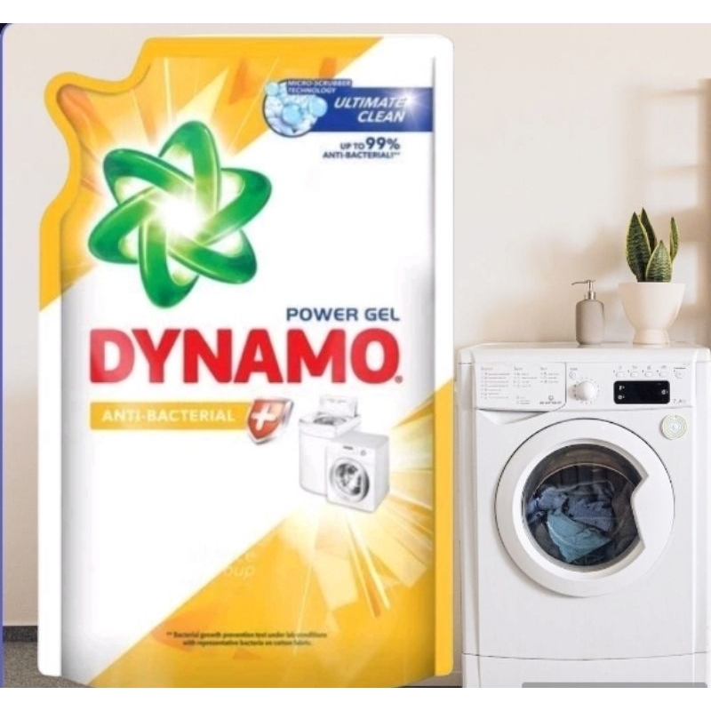 (Bundle Of 3,6) Dynamo Liquid Power Gel Detergent Refill Pack 1.44kg/1.4kg Prefect Anti ...