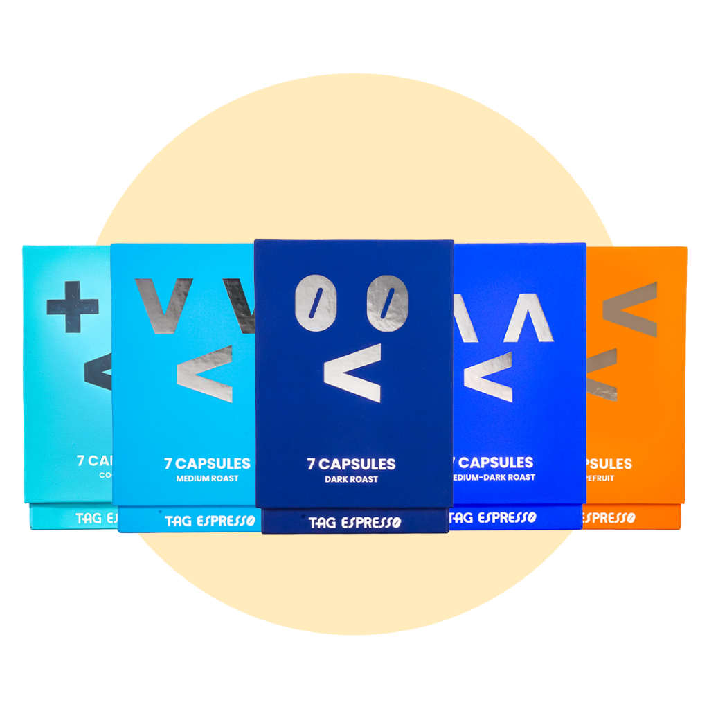 [Bundle of 5] TAG Espresso "Brew Can Do It" Arabica Coffee Capsule | No ...