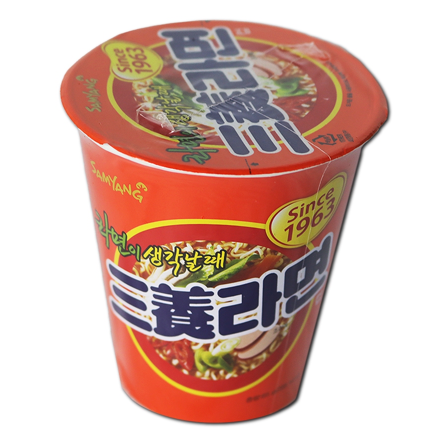 [Samyang] Ramen Cup 65g / 삼양라면 소컵 65g / Korean Ramen | Shopee Singapore