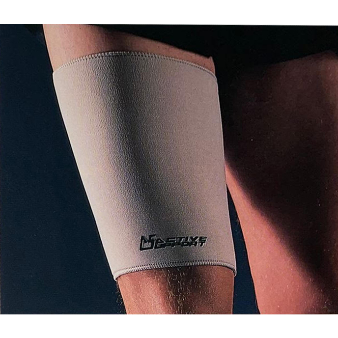 NEOPRENE COMPRESSION THIGH SLEEVE WRAP HAMSTRING / QUAD & GROIN PAIN ...
