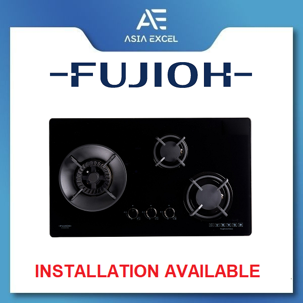 FUJIOH FH-GS5035 SVGL 3 BURNER BUILT-IN GLASS HOB | Shopee Singapore