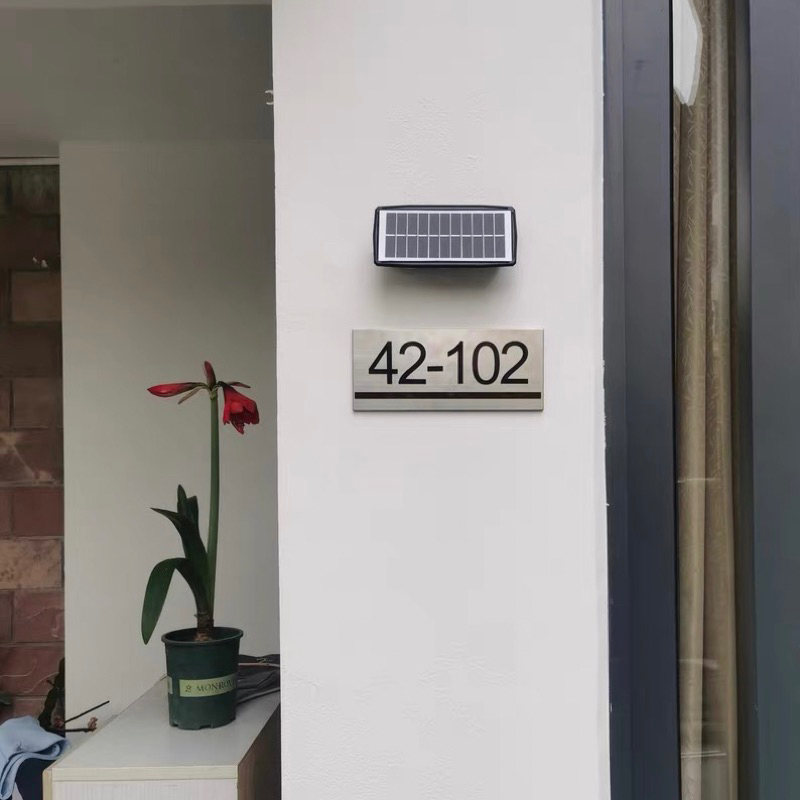 Customised Outdoor Unit Sign door number signage Door House Numbers ...