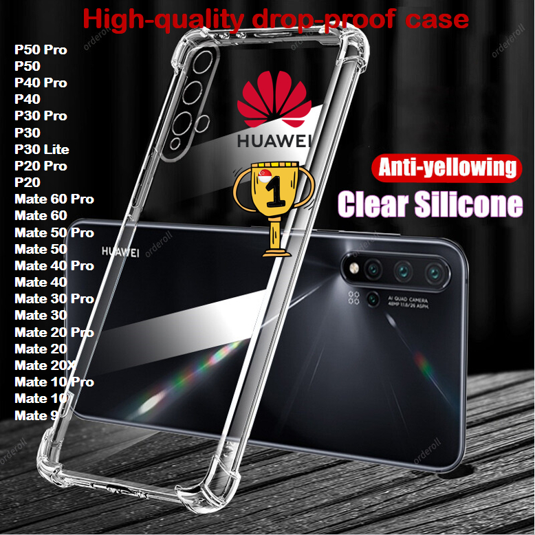 Huawei Anti Shock Case P20 Pro P30 Lite P40 P50 P50 Pro Mate 9 Mate 10 Pro Mate 20 Mate 60 40 50 ...