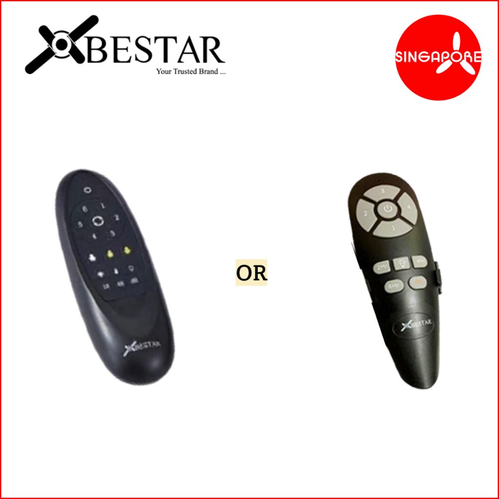 Bestar Ceiling Fan AC /DC Remote Control | Shopee Singapore