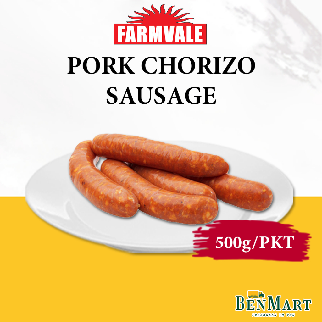 [BenMart Frozen] Farmvale Pork Chorizo Sausage 500g - Singapore ...