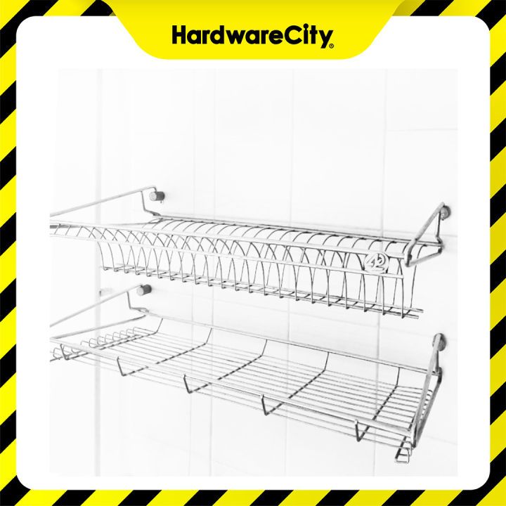 ADL Stainless Steel Wall Mounted Dish Rack | Shopee Singapore