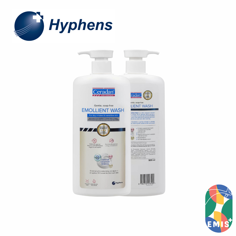 [500ml] Clinic Exclusive Ceradan® Advanced Emollient Wash | Shopee ...