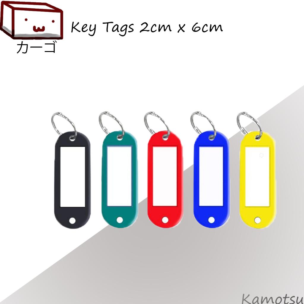🔥SG Wholesale🔥 Plastic Key Tag 6cm x 2cm [[MPQ 10]] | Shopee Singapore