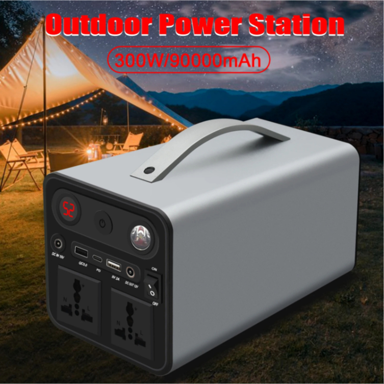 90000mAh Portable Power Station 220V Power Bank Supply Outdoor Camping ...