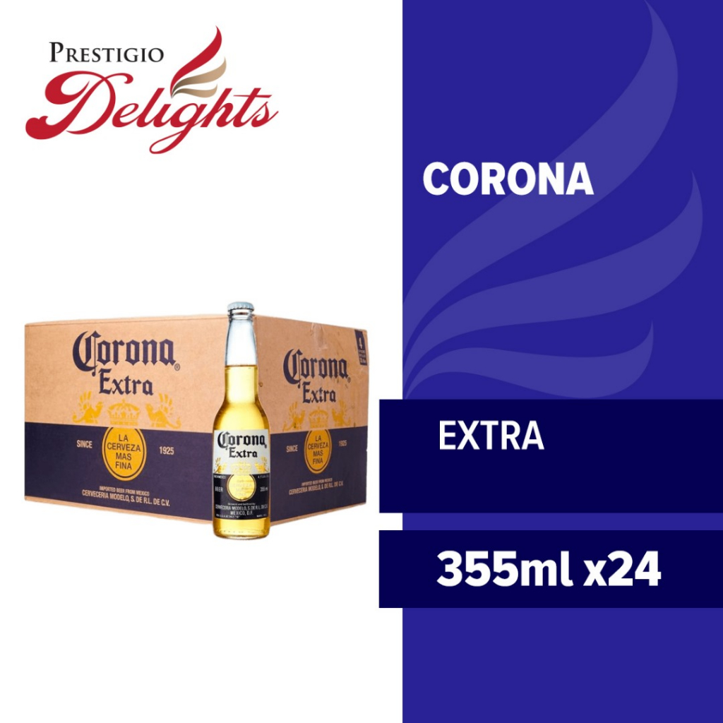 Corona Bottle Beer - Extra 355ml x24 carton sale | Shopee Singapore