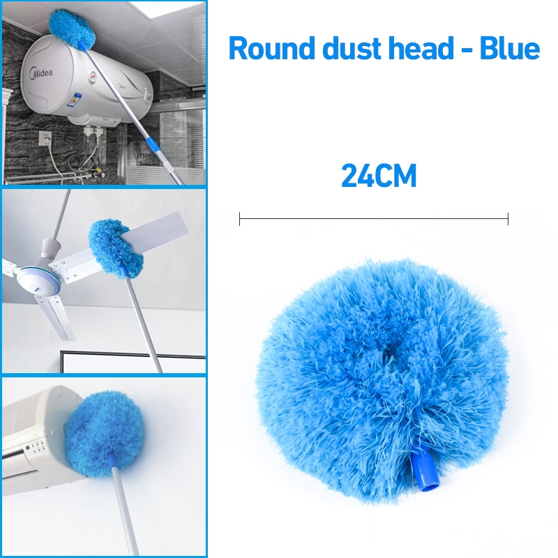 🇸🇬【SG stock】 Ceiling Fan Duster Absorb Dust Save Strength Adjustable ...