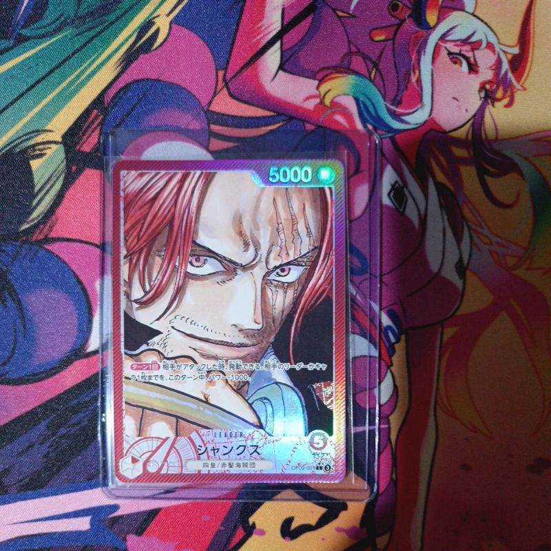 One Piece TCG Japanese OP09-001 PL Shanks | Shopee Singapore