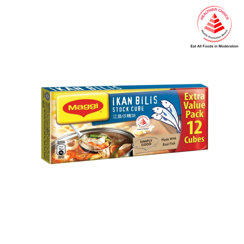 MAGGI Ikan Bilis Stock Cubes 120g - Value Pack | Shopee Singapore