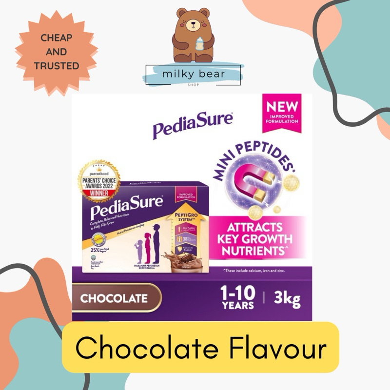 PediaSure PEPTIGRO 3KG Refill (Original/Vanilla/Chocolate) | Shopee ...