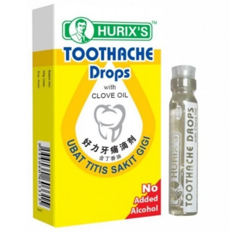 [SG INSTOCKS FAST SHIPPING] HURIX’S Toothache Drops with clove oil ...