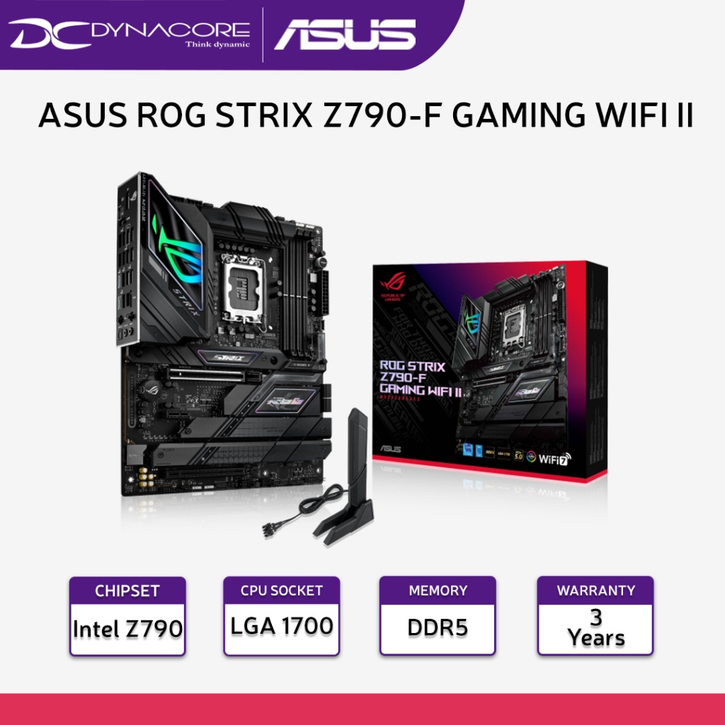ASUS ROG STRIX Z790-F Gaming WiFi II PCIe 5.0 WiFi 7 ATX gaming ...