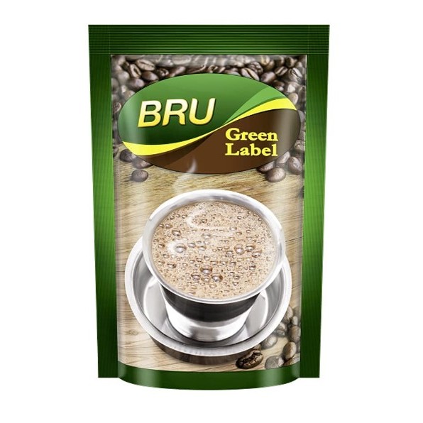 BRU Green Label Coffee Re-fill Pack 200g | Shopee Singapore