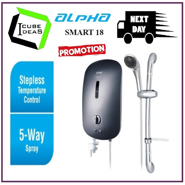 ALPHA - SMART 18 Instant Water Heater (Non Pump) | Local singapore ...