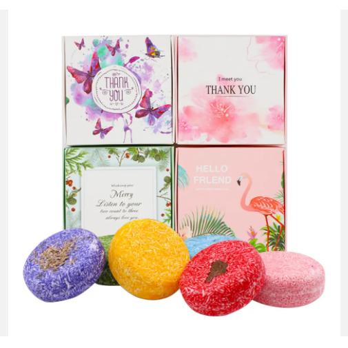 SPRINGS.SG- Shampoo Bar Handmade Vegan Gift Box Hair Soap Natural ...