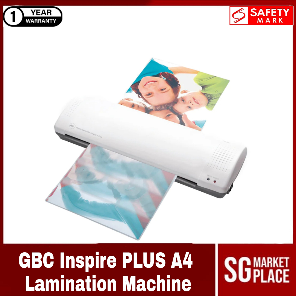 GBC Inspire PLUS A4 Lamination Machine. A4 Size. Options for Pouches Available. 1 Year Warranty ...