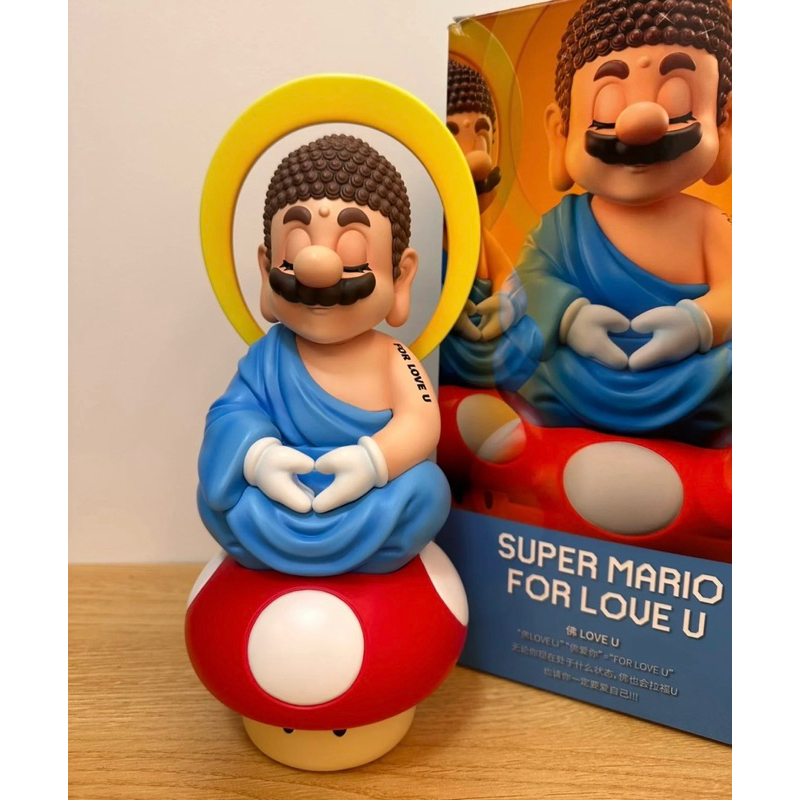 Super Mario Buddha Figurines (Local ready stock) | Shopee Singapore