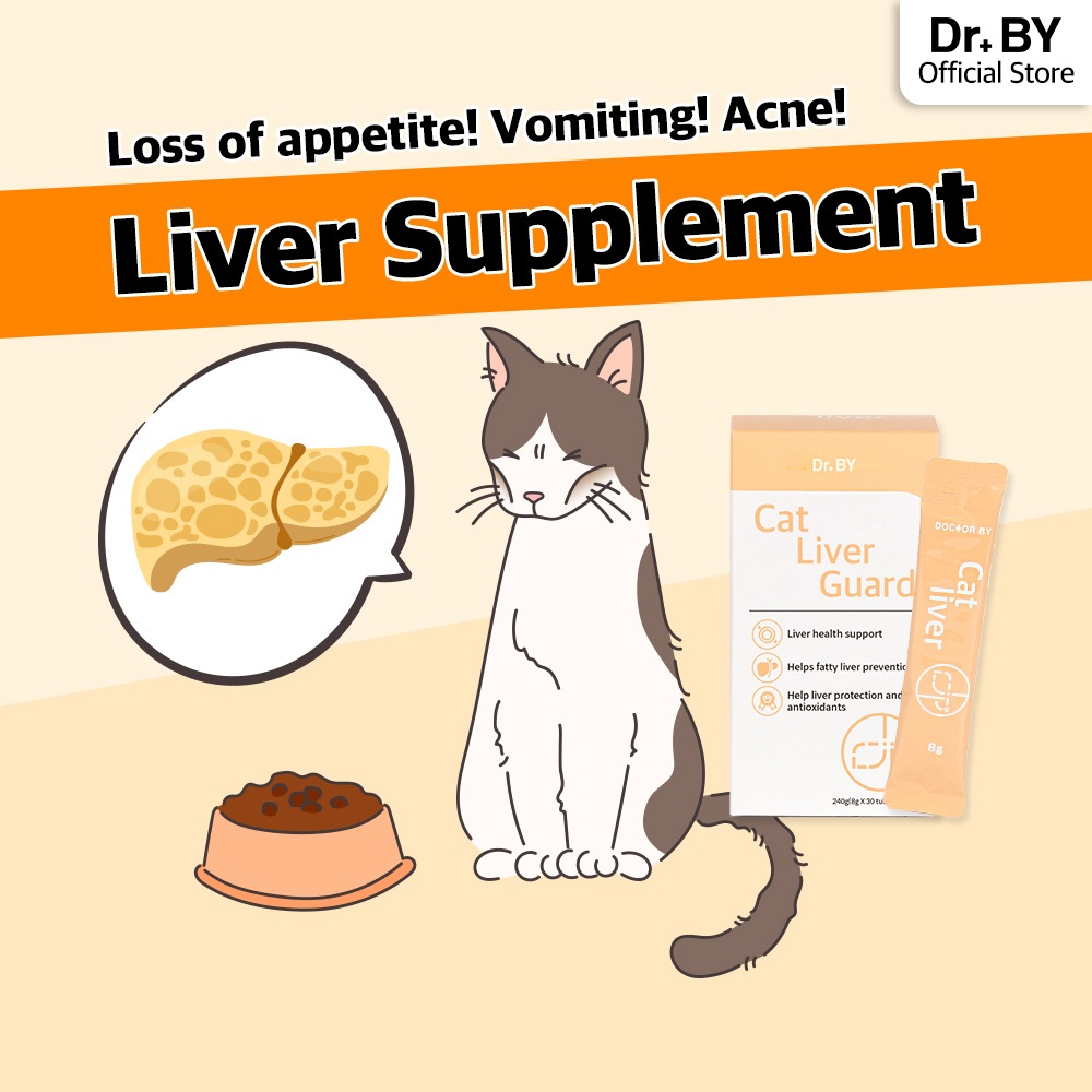 [Doctor By CAT LIVER GUARD] Cat liver cat supplement churu wet food ...