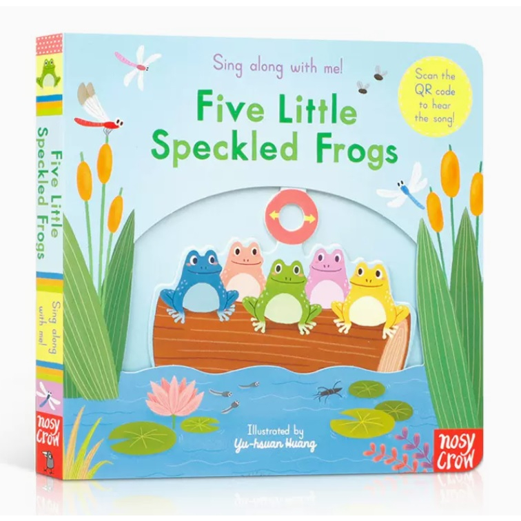 Authentic Sing Along With Me - Five Little Speckled Frogs | Shopee ...
