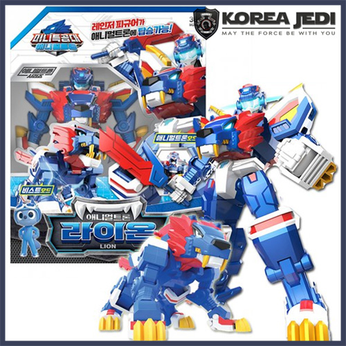 Miniforce - LION Animal Tron Transformer Robot Toy Play Set with Volt ...