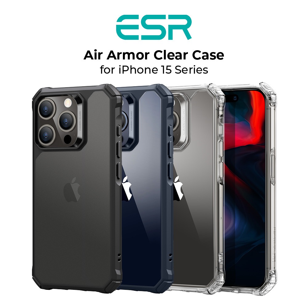 ESR iPhone 15 / 15 Plus / 15 Pro / 15 Pro Max Air Armor Clear Case ...