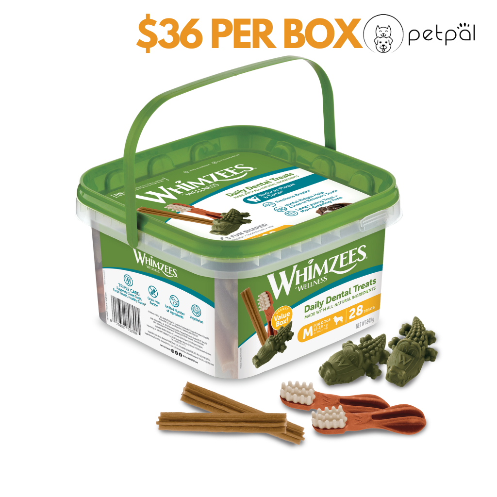 Whimzees Dental Dog Chew Variety Box (All Sizes) | Shopee Singapore