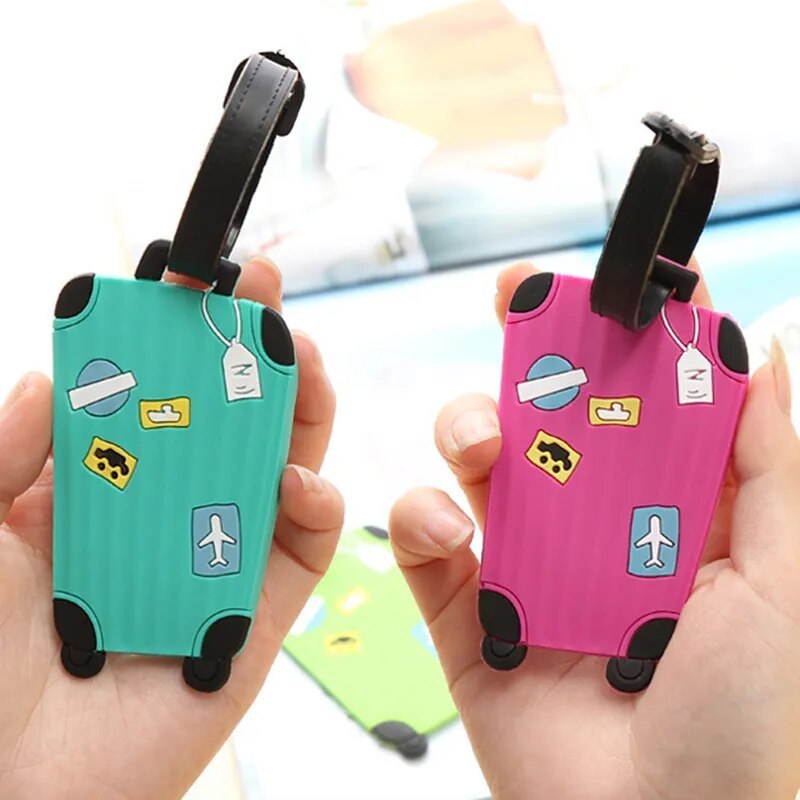 Luggage Tags Travel Accessories Bags Portable Tag Identity Cards ...