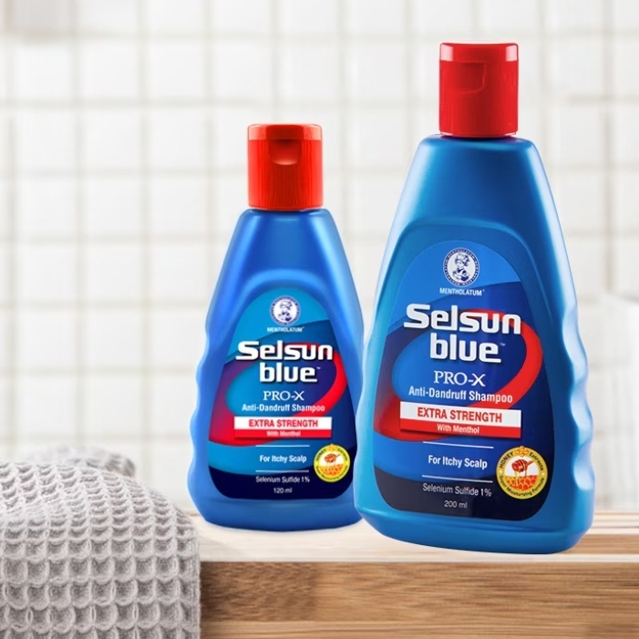 [200ml + 120ml Bundle Value Pack] Selsun BLUE PRO-X Anti-Dandruff ...