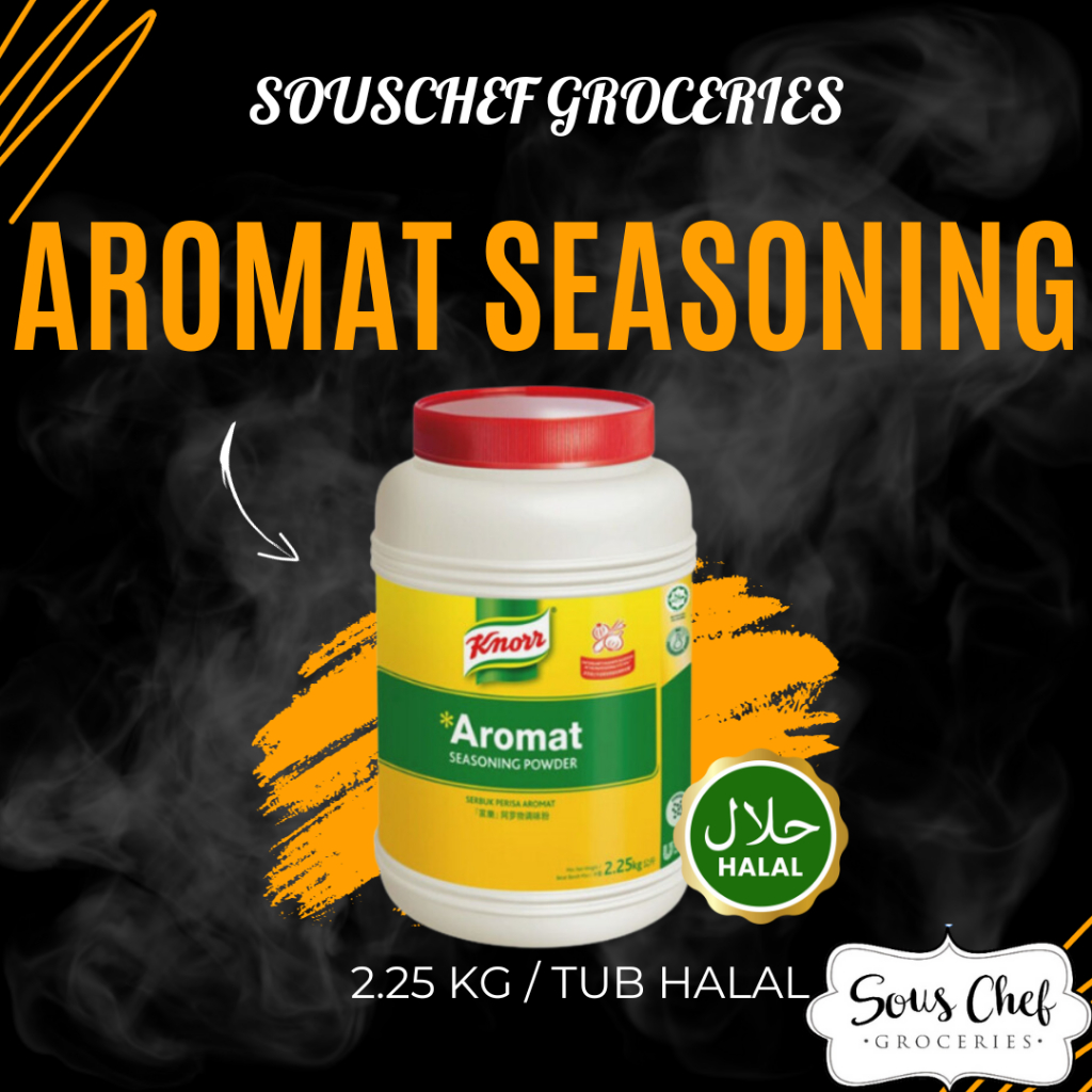 KNORR AROMAT SEASONING POWDER 2.25KG/TUB HALAL | Shopee Singapore