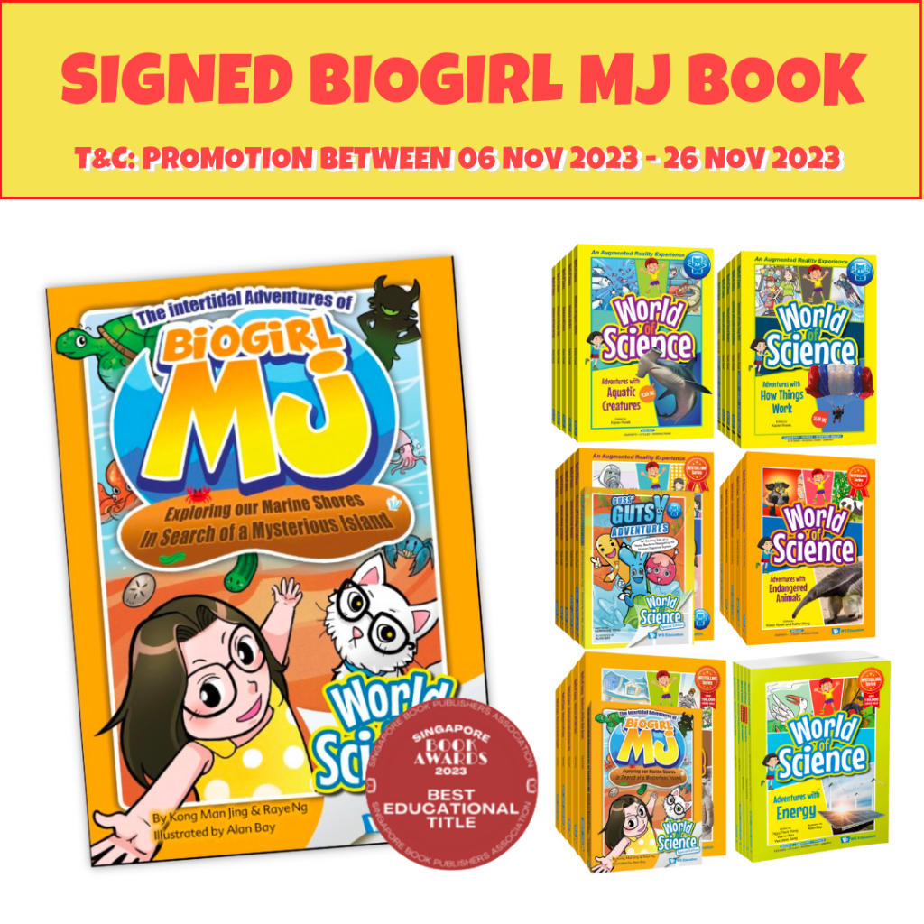 [SG STOCK] WS World of Science - Biogirl MJ Comic Book and World of ...