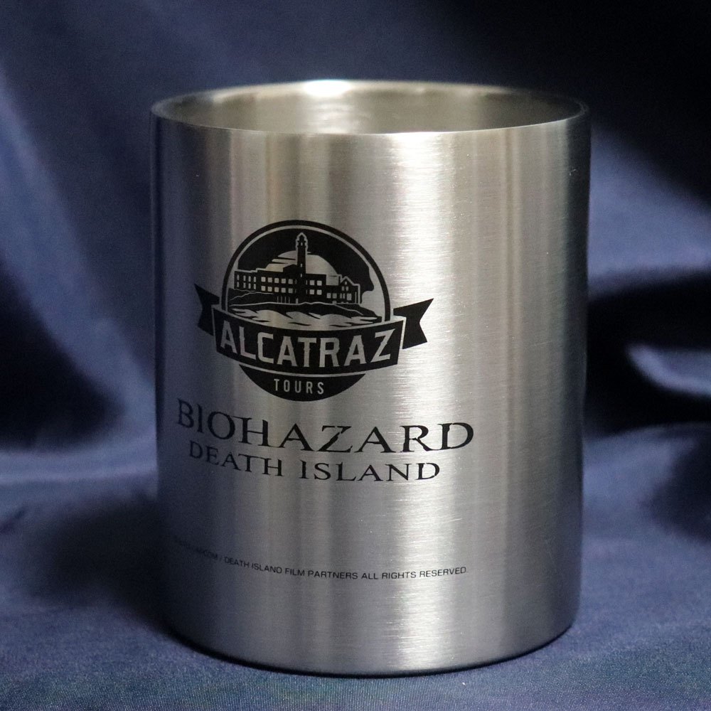 BIOHAZARD Resident Evil: Death Island Metallic Mug ALCATRAZ Capcom 2023 ...