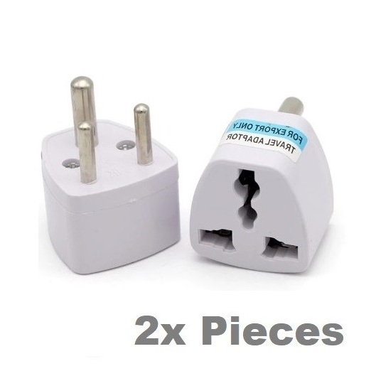 South Africa India Nepal Travel Plug Adapter Converter UK US AU EU to 3 ...