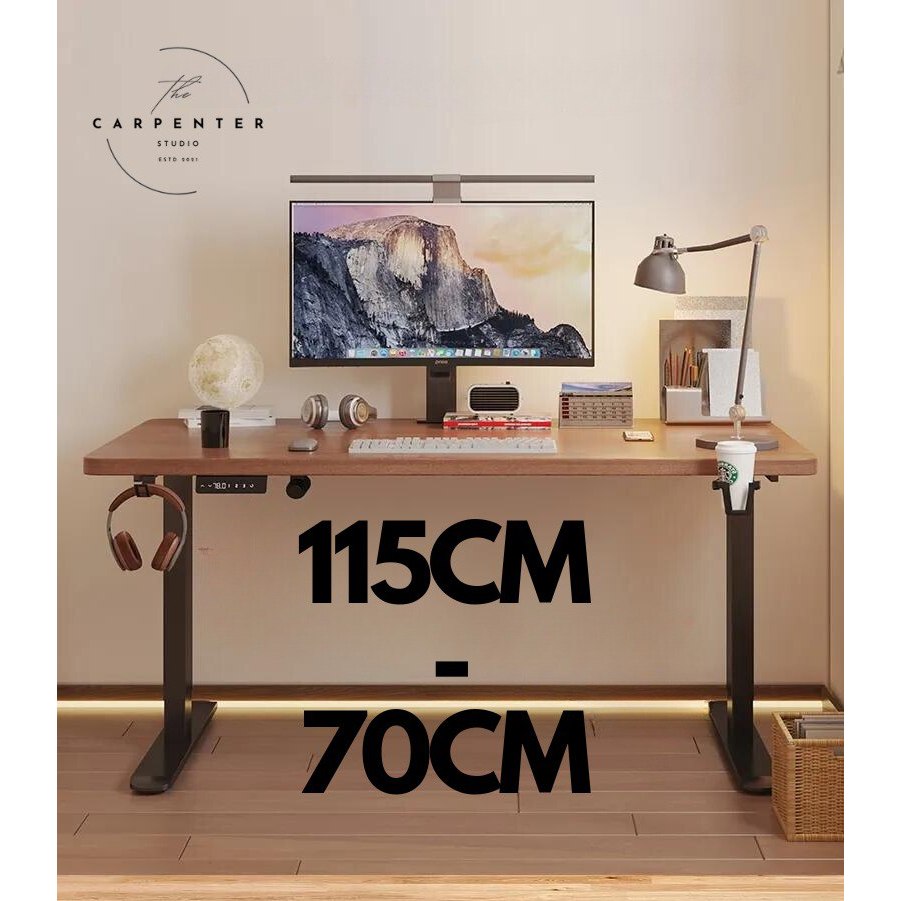 [ SG Stock][80x60cm] Electric Ergonomic Height Adjustable Computer ...