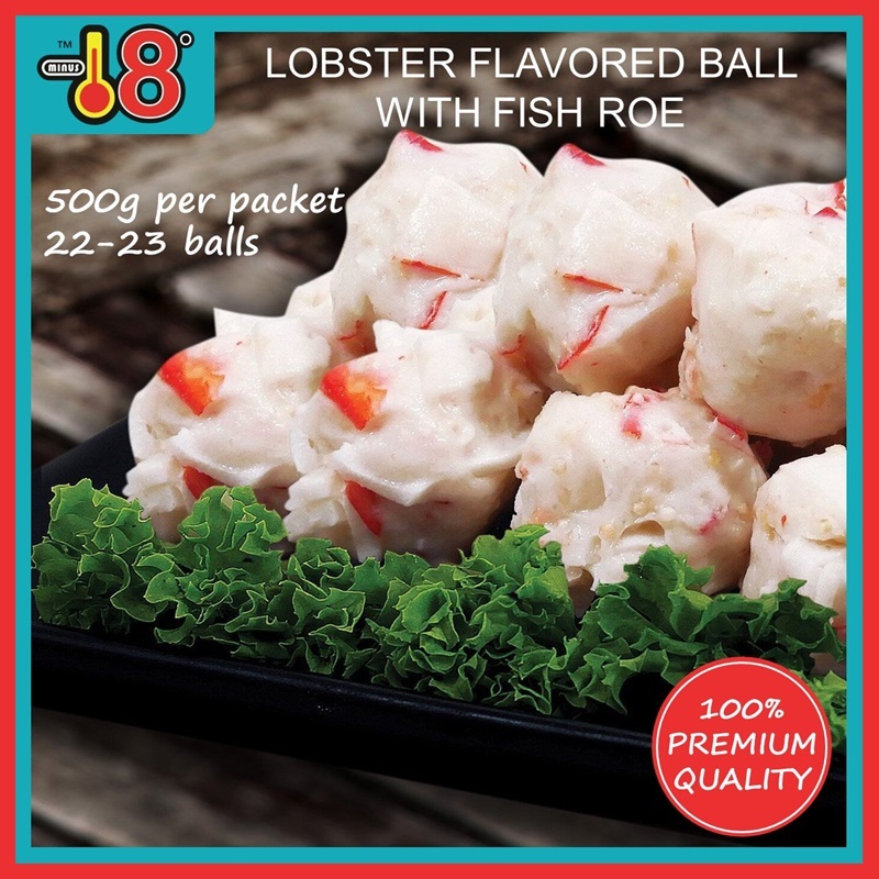 Lobster Flavored Ball With Fish Roe 500G Per Packet (22-23 Balls ...