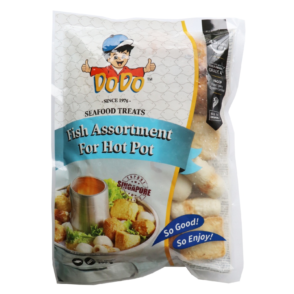 DoDo Fish Assortment For Hotpot - Frozen 300gm Halal | Shopee Singapore