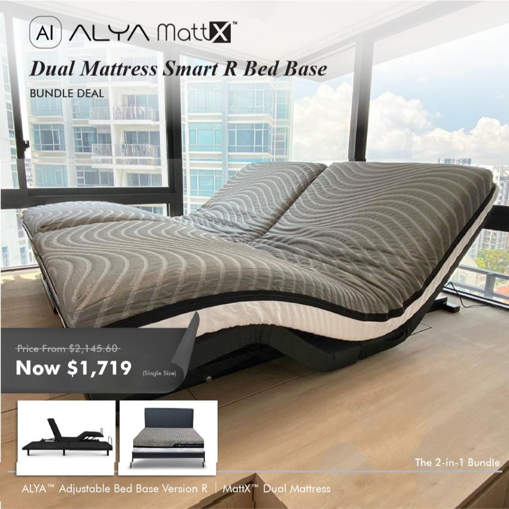 Dual Mattress Smart Bed Base R Bundle | Shopee Singapore