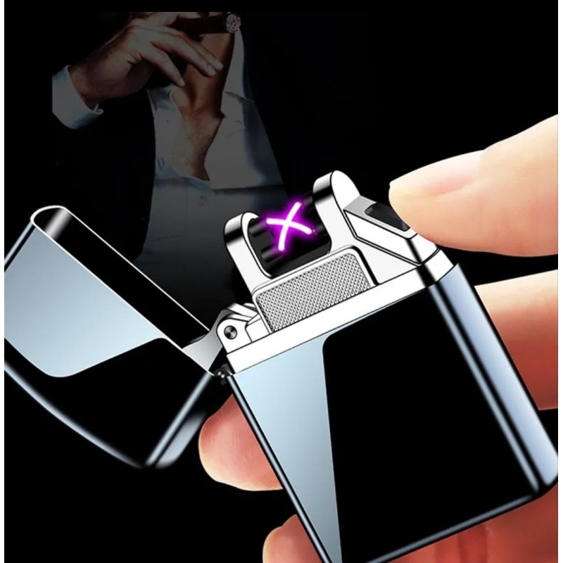 [LOCAL SELLER] Electric Arc Laser flip lighter/Rechargeable/Cling ...