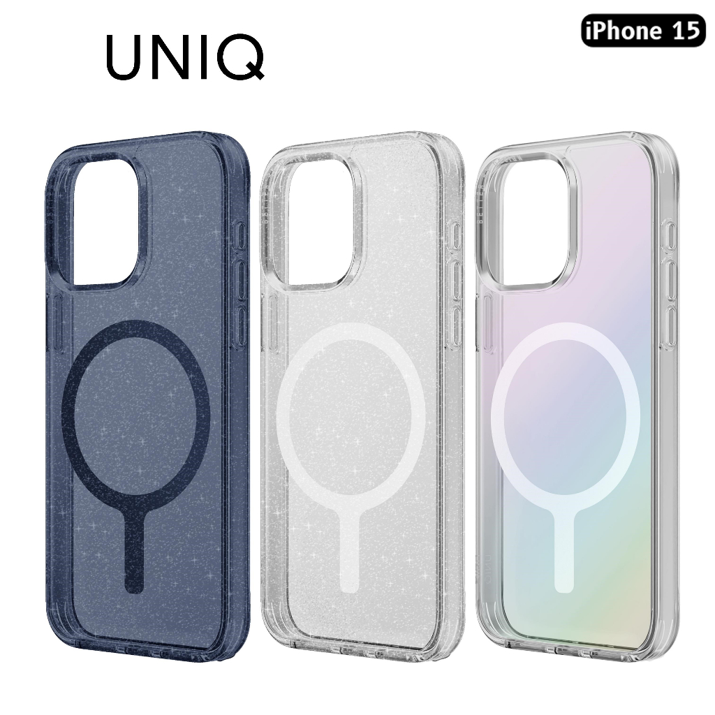 UNIQ Lifepro Xtreme Tinsel / Iridescent Hybrid iPhone 15/ Pro/ Pro Max ...