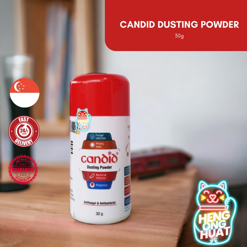 [SG INSTOCKS 🇸🇬] Candid Dusting Powder Antifungal & Antibacterial 30g ...
