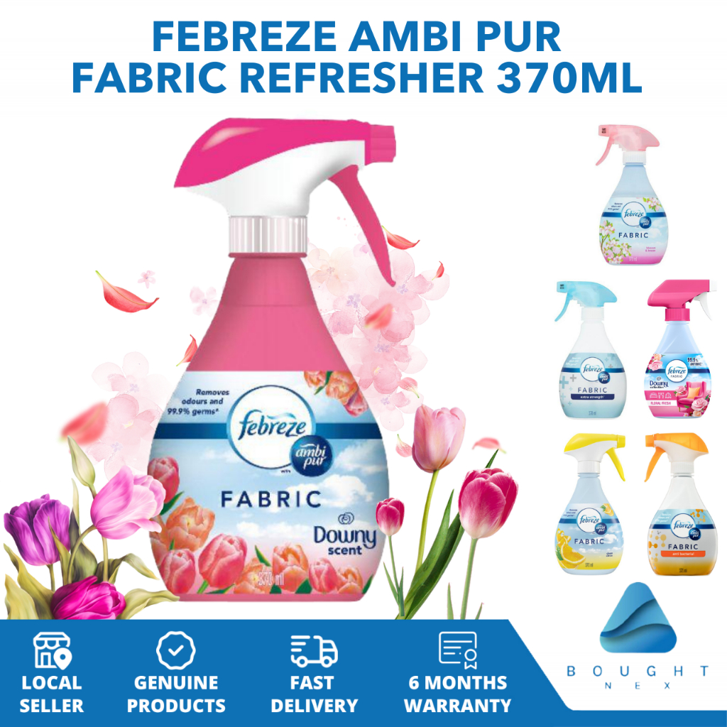 Febreze Ambi Pur Fabric Refresher 320/370ml - Long-lasting Freshness ...