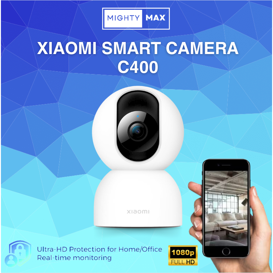 Xiaomi Smart Camera C400 CCTV 360 AI Detection Surveillance Camera 2.5K ...
