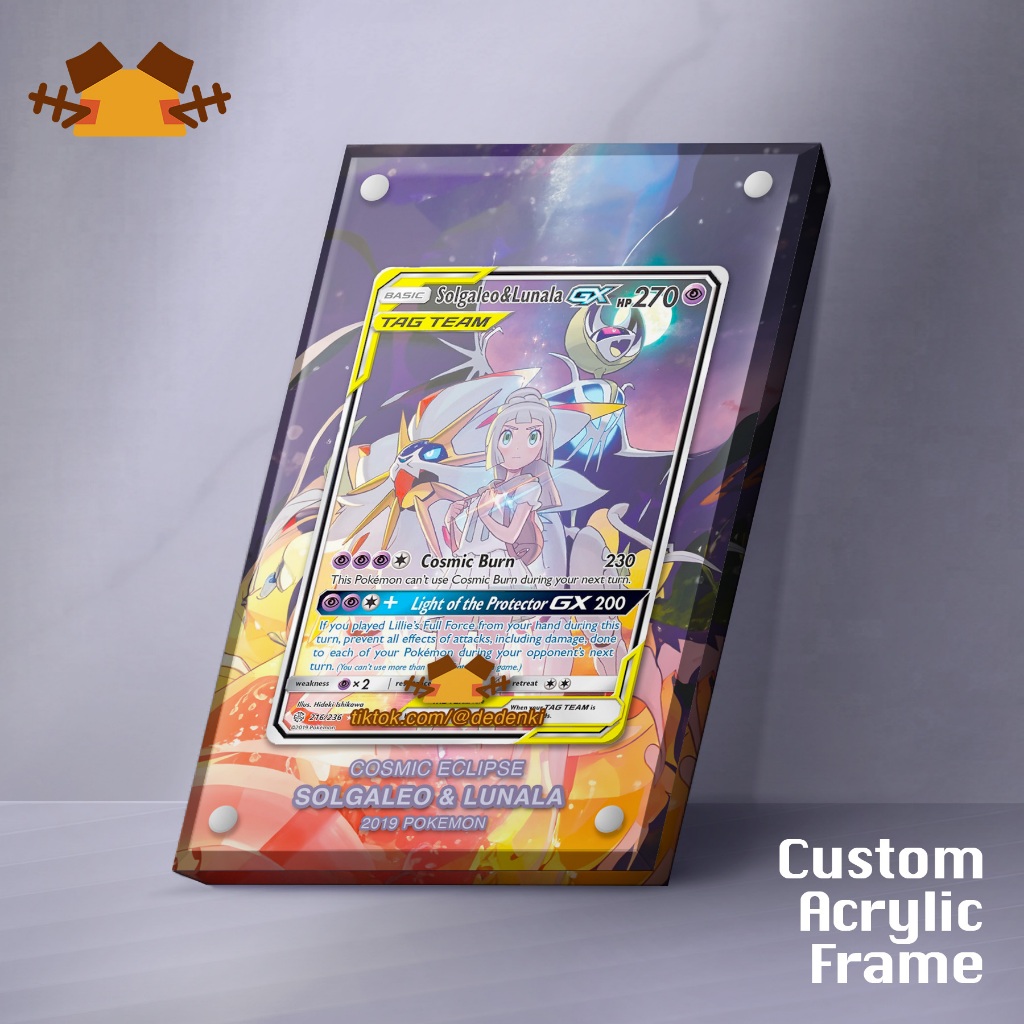 Solgaleo & Lunala Custom Card Frame | Shopee Singapore