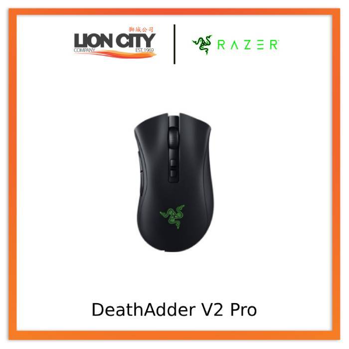 Razer DeathAdder V2 Pro — Wireless Gaming Mouse with Best-In-Class ...